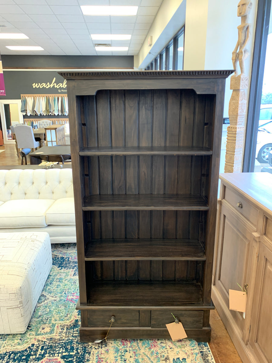 Bramble Manchester 2 Drawer Bookcase 10326WLT – Christian Street Furniture