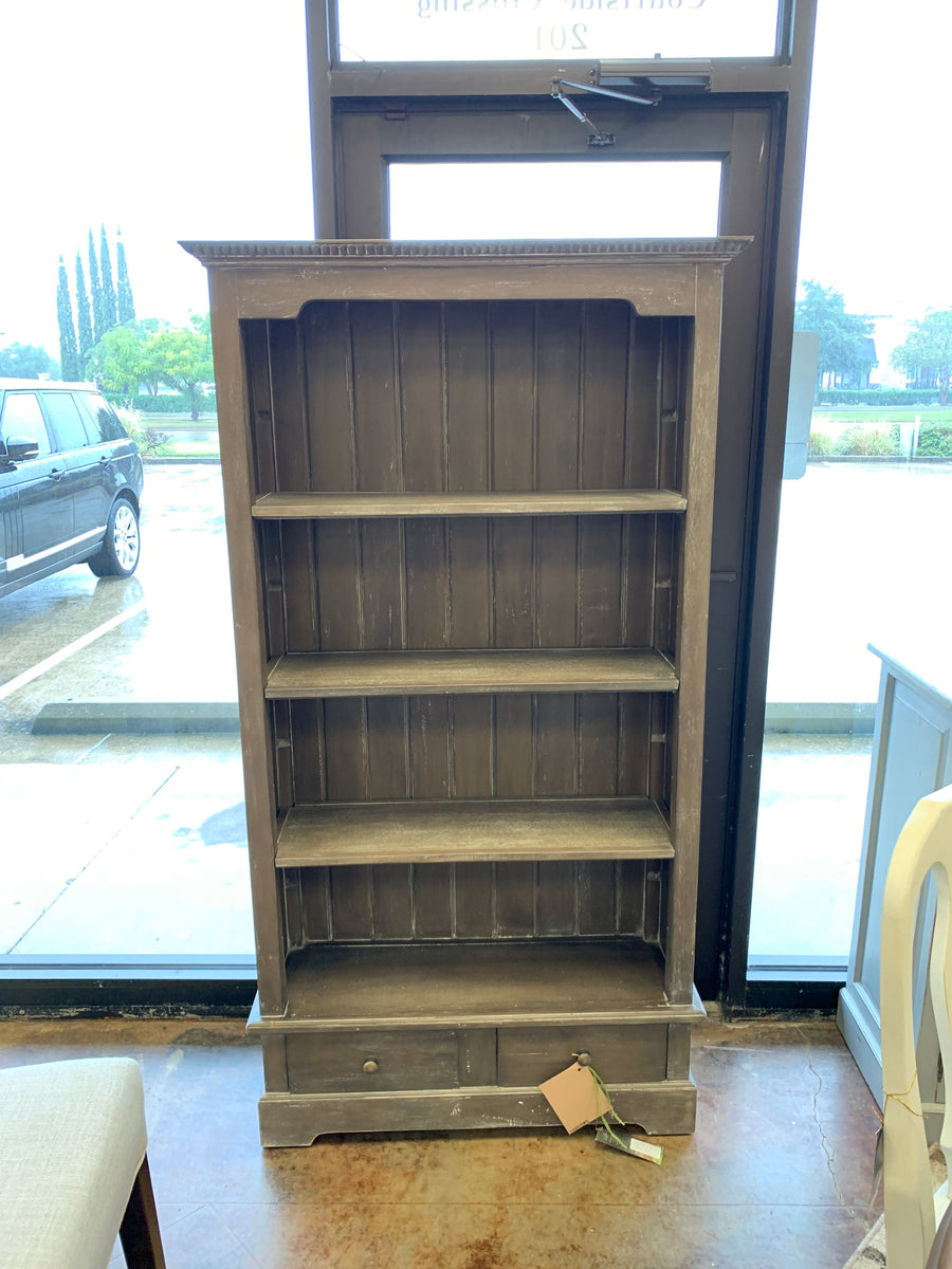 Bramble Manchester 2 Drawer Bookcase 10326BRS – Christian Street Furniture